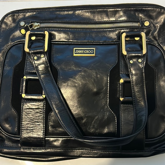 Jimmy Choo | Bags | Jimmy Choo Design Original Large Melena Satchet ...